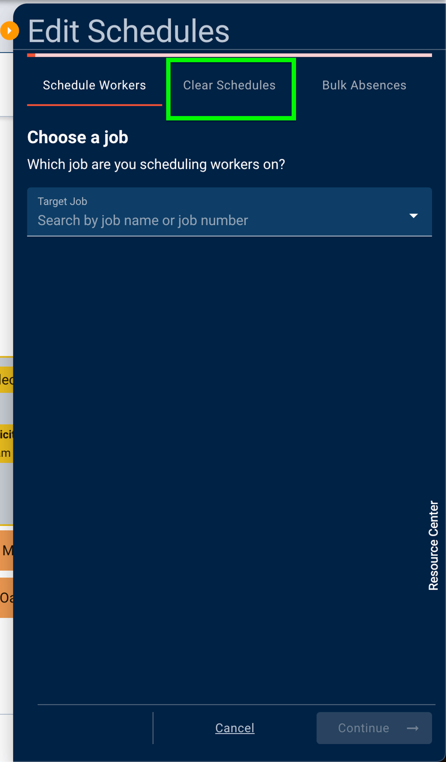 Schedule Builder